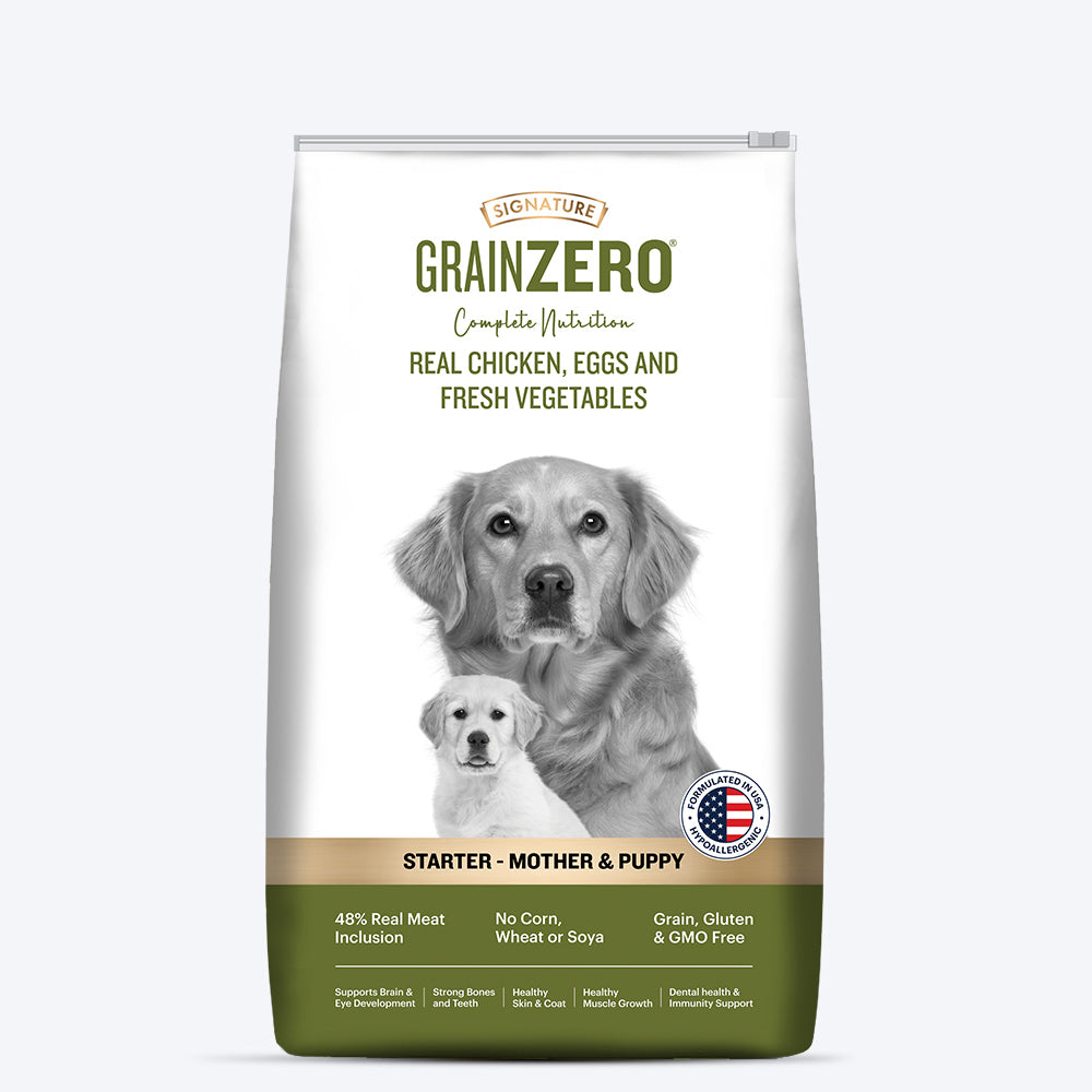 Signature Grain Zero Starter Food For Mother Puppy All Breed Formu Signature Grain Zero Starter Food For Mother Puppy All Breed Formu